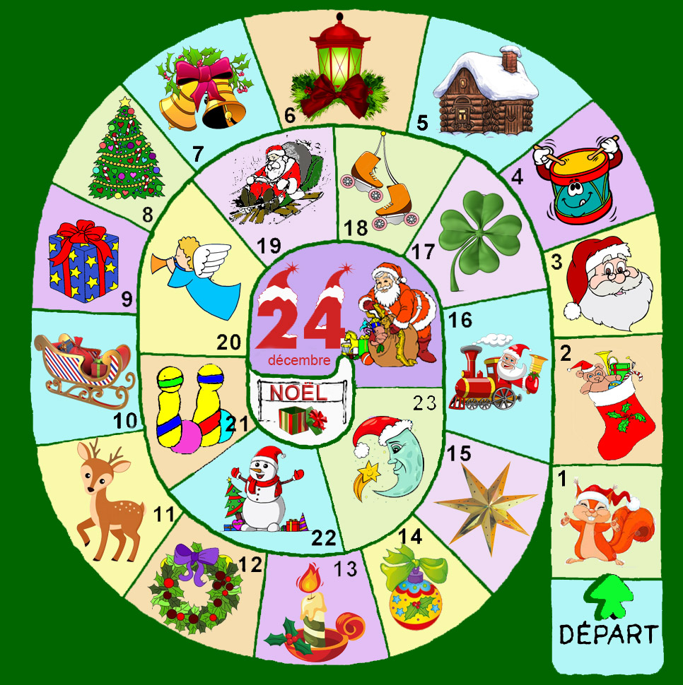 Jeu de Noël - Odile Aubert 2020